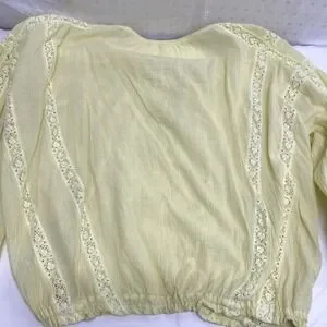 Free People | Tops | Free People Maria Maria Peasant Blouse Sz M ...